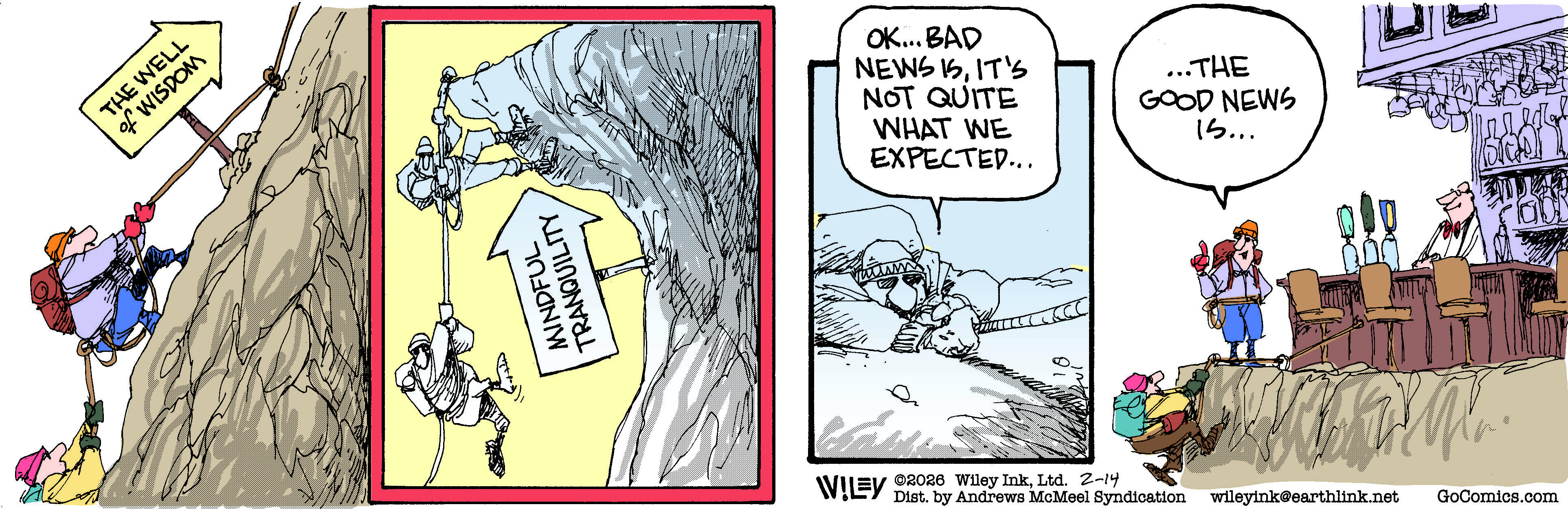 Non sequitur by Wiley Miller