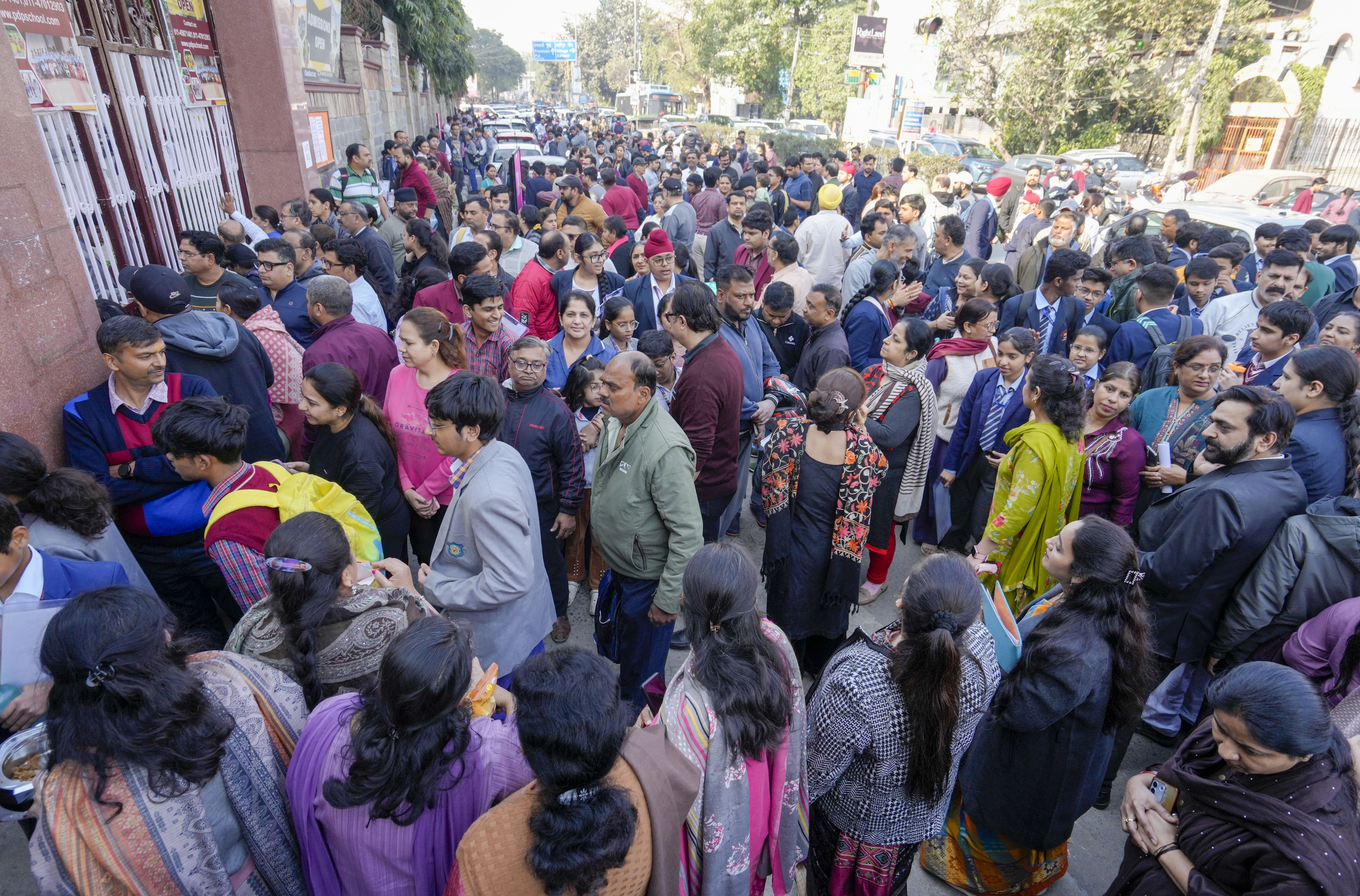 Students emerge relieved after writing 'easy' first paper of CBSE board ...
