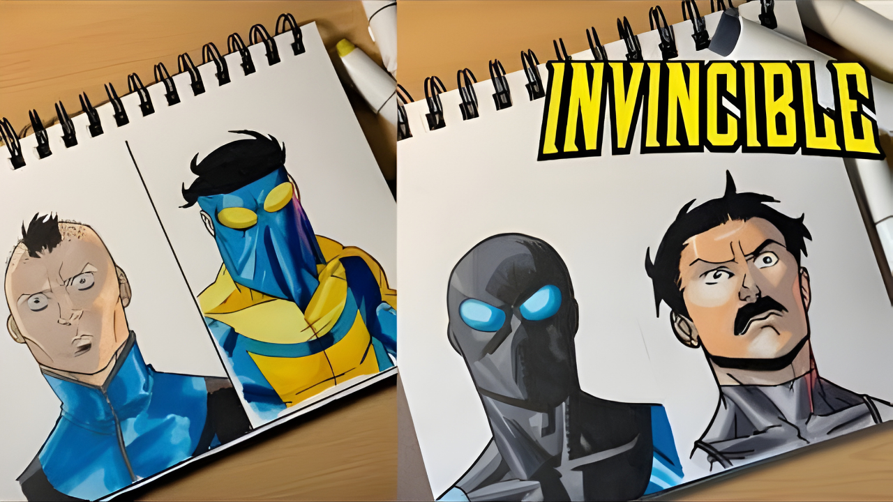 Drawing every Invincible variant: Ultimate fan art showcase
