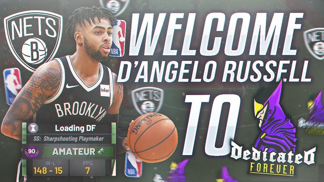 NBA star D'Angelo Russell finally joins DF! Demi-god center build & NBA ...