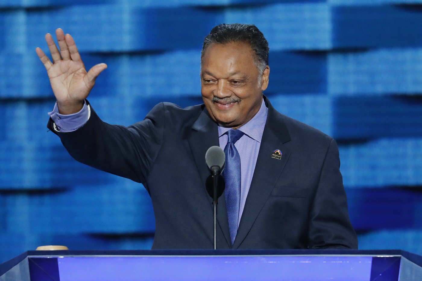 Le pasteur Jesse Jackson, qui a dirigé le mouvement des droits civiques ...