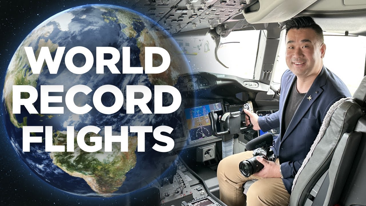 World’s shortest flight (53 seconds) vs longest flight (20 hours)
