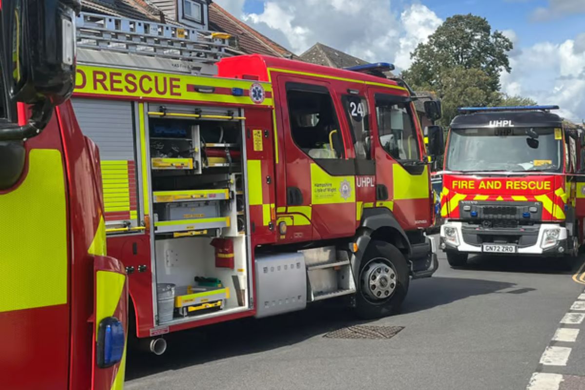 Fire crews respond to reports of smoke emitting from manhole cover ...