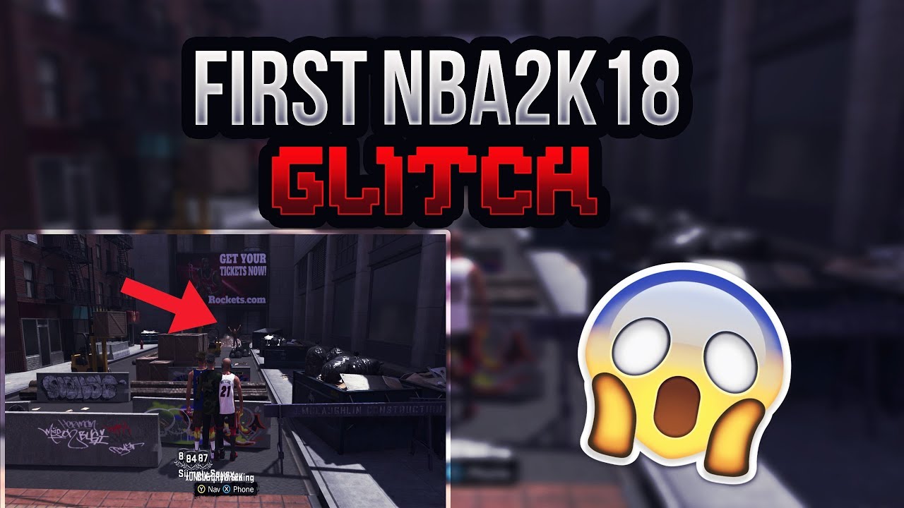 HILARIOUS NBA 2K18 GLITCH!! 6'5 DEMI GOD'S FIRST TIME ON THE PLAYGROUND!!!
