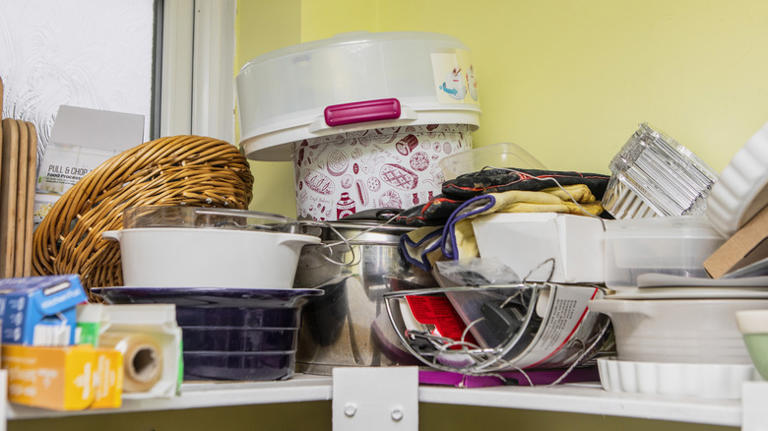 Dollar Tree's stackable drawers are a smart solution for pantry clutter