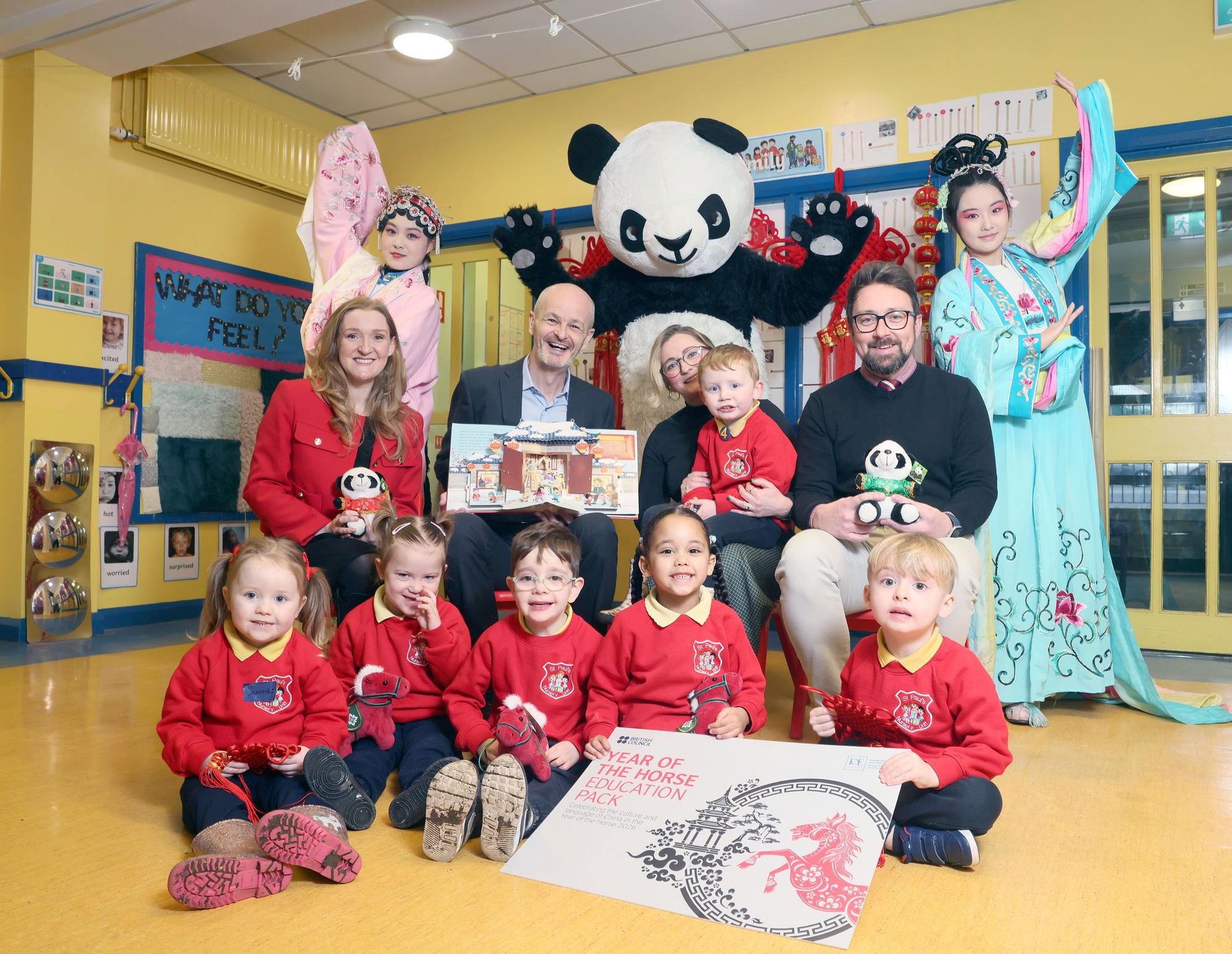 Schools mark Chinese New Year with celebrations at St Paul’s Primary