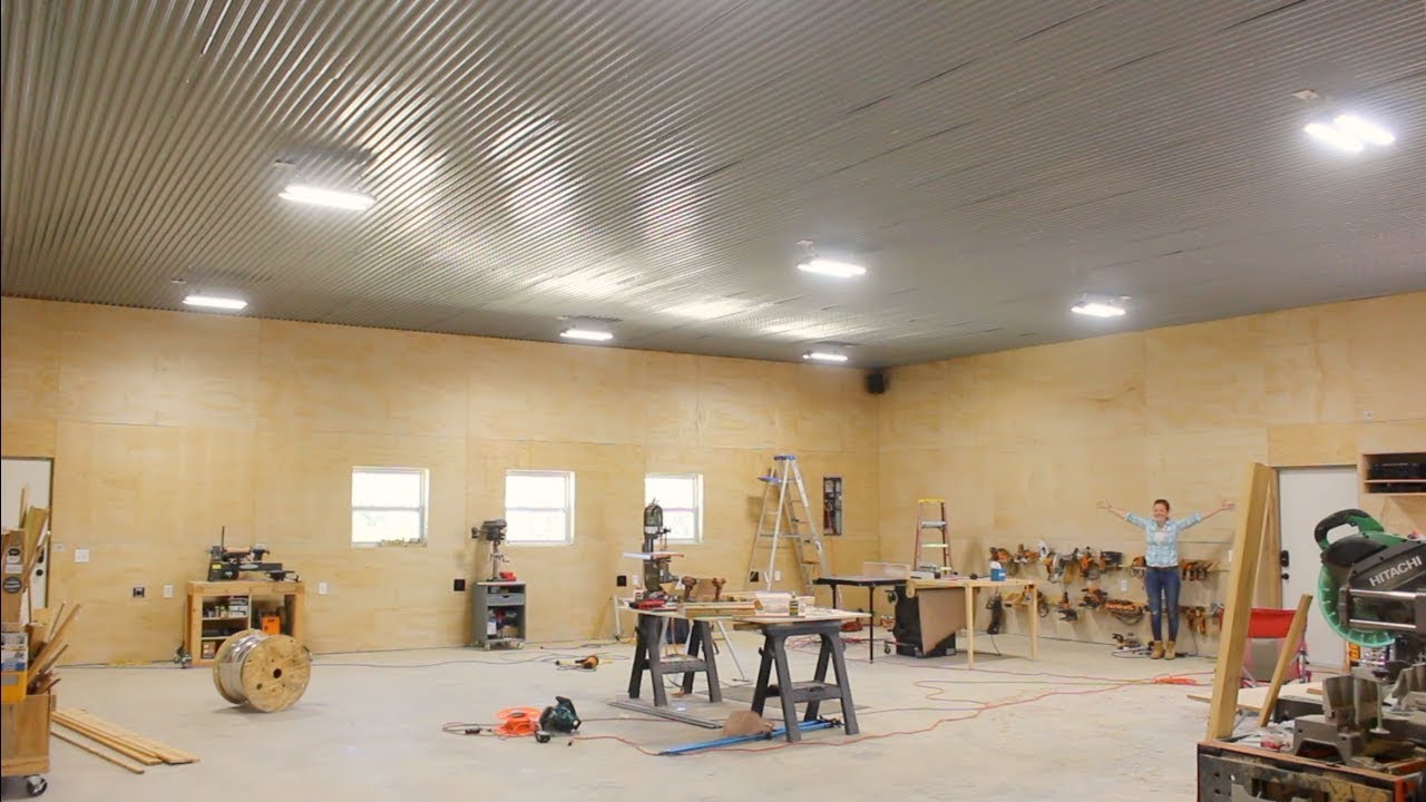 Setting up shop: Lights, outlets, and sound system