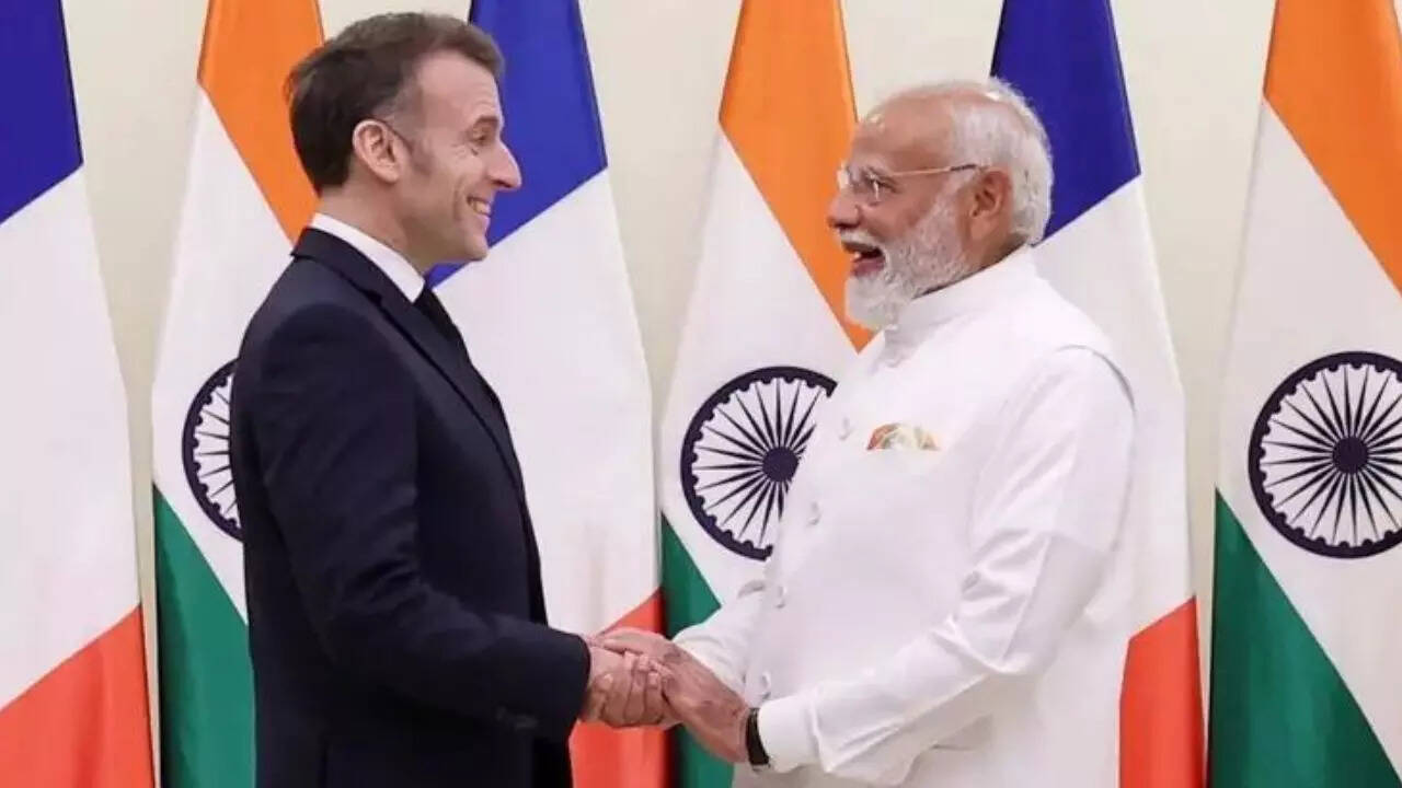 PM Modi says India-France to manufacture first helicopter flying to the ...