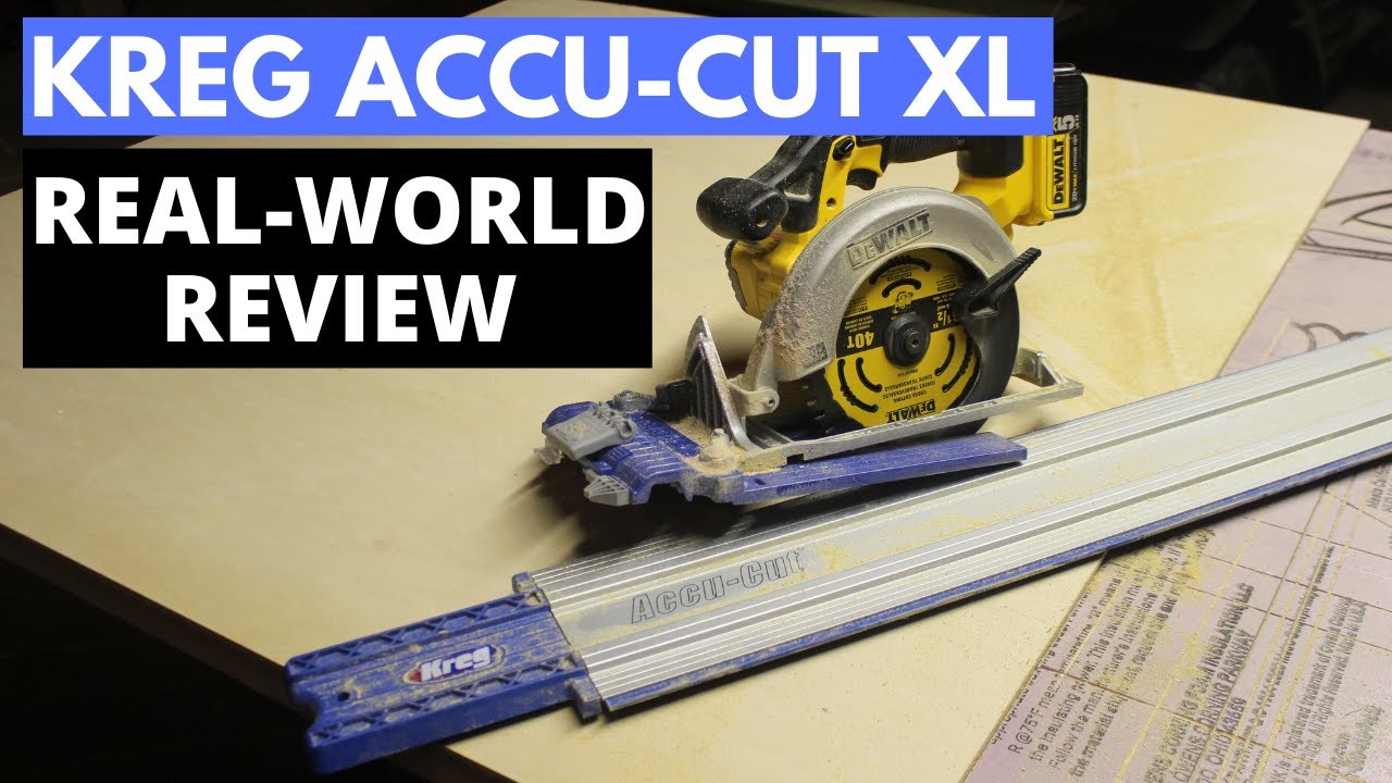 Test the Kreg Accu-Cut XL circular saw guide system