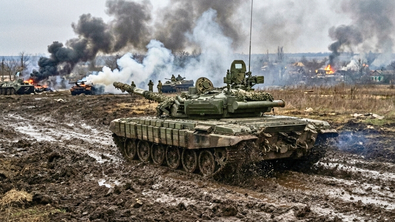 Weak points in modern Russian tank design revealed by combat
