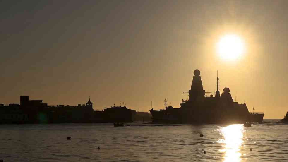 The human side of a modern naval mission