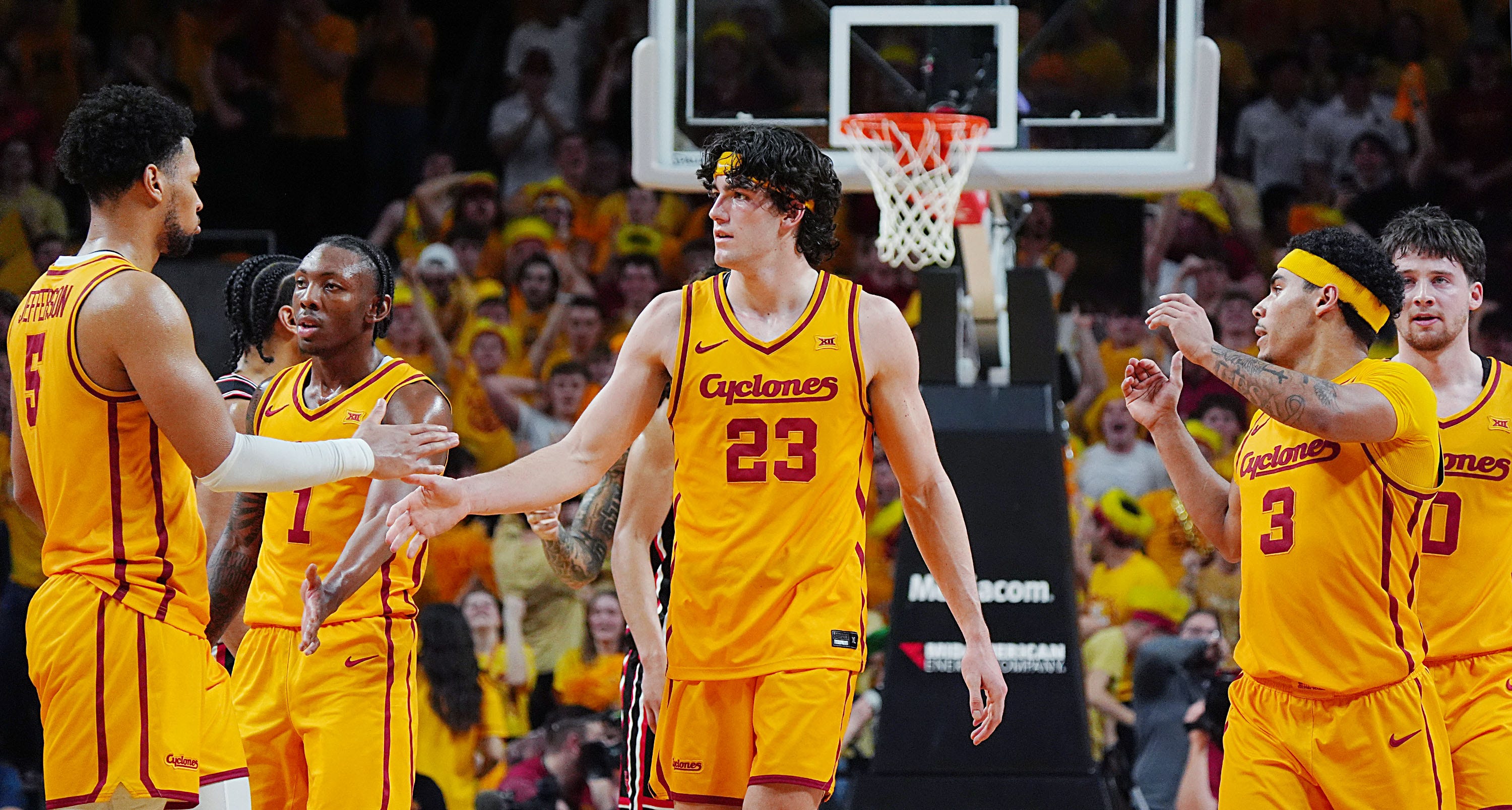Big 12 men's final standings, Iowa State basketball tournament seed