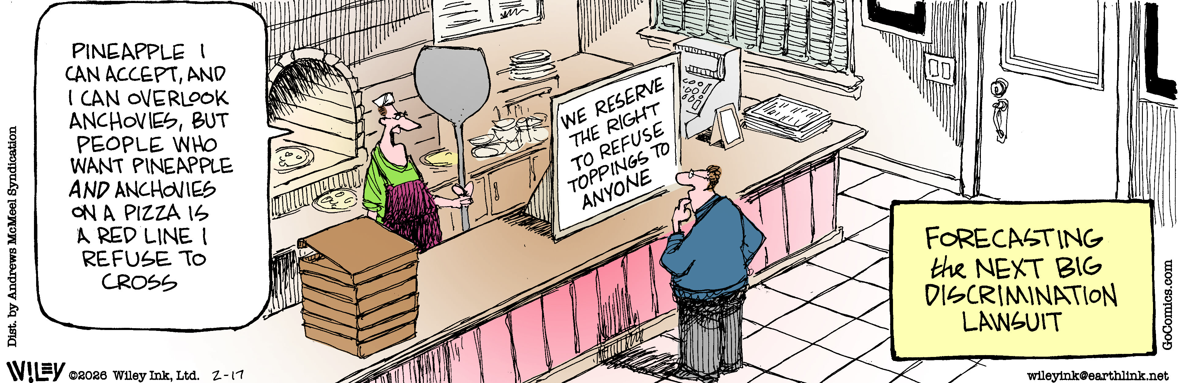 Non sequitur by Wiley Miller