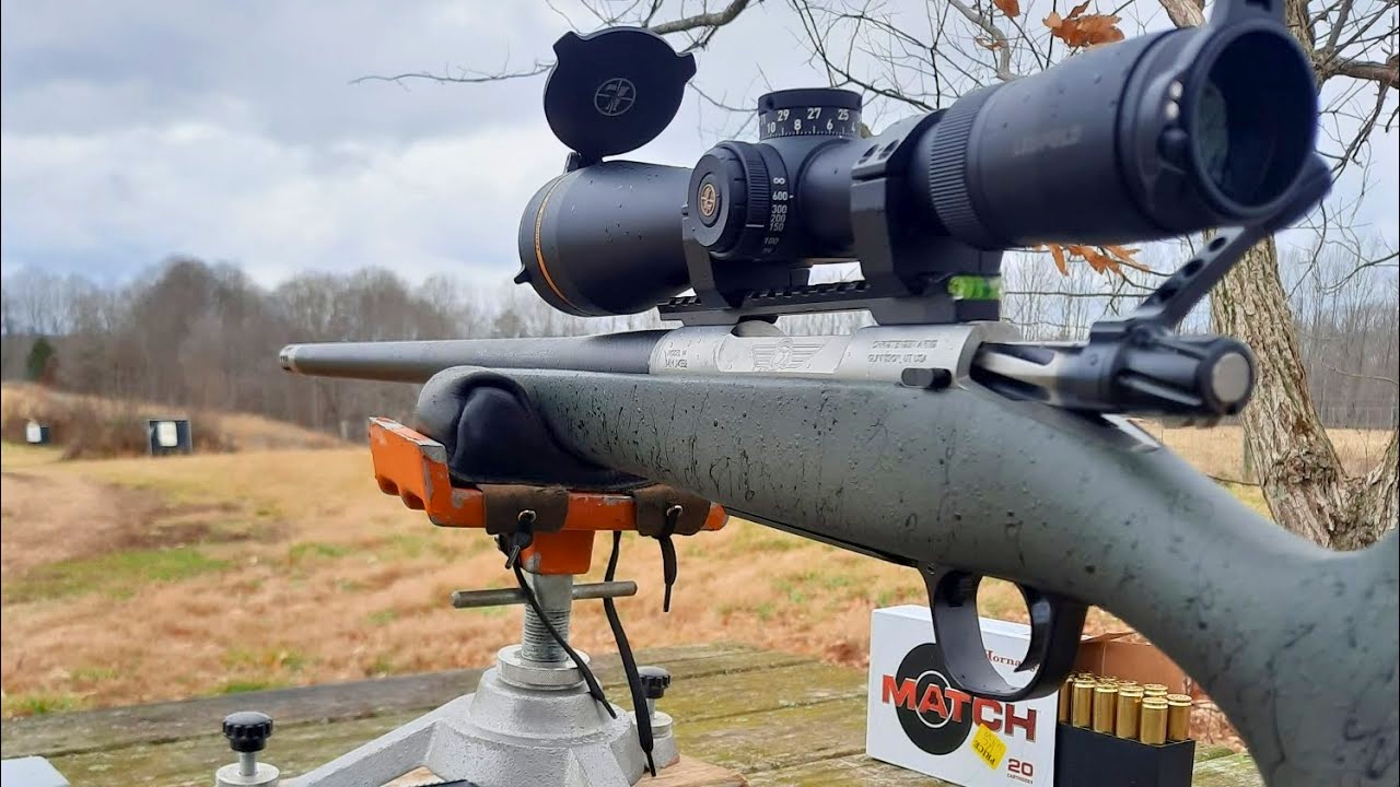 The rifles that are smooth until you shoot them fast