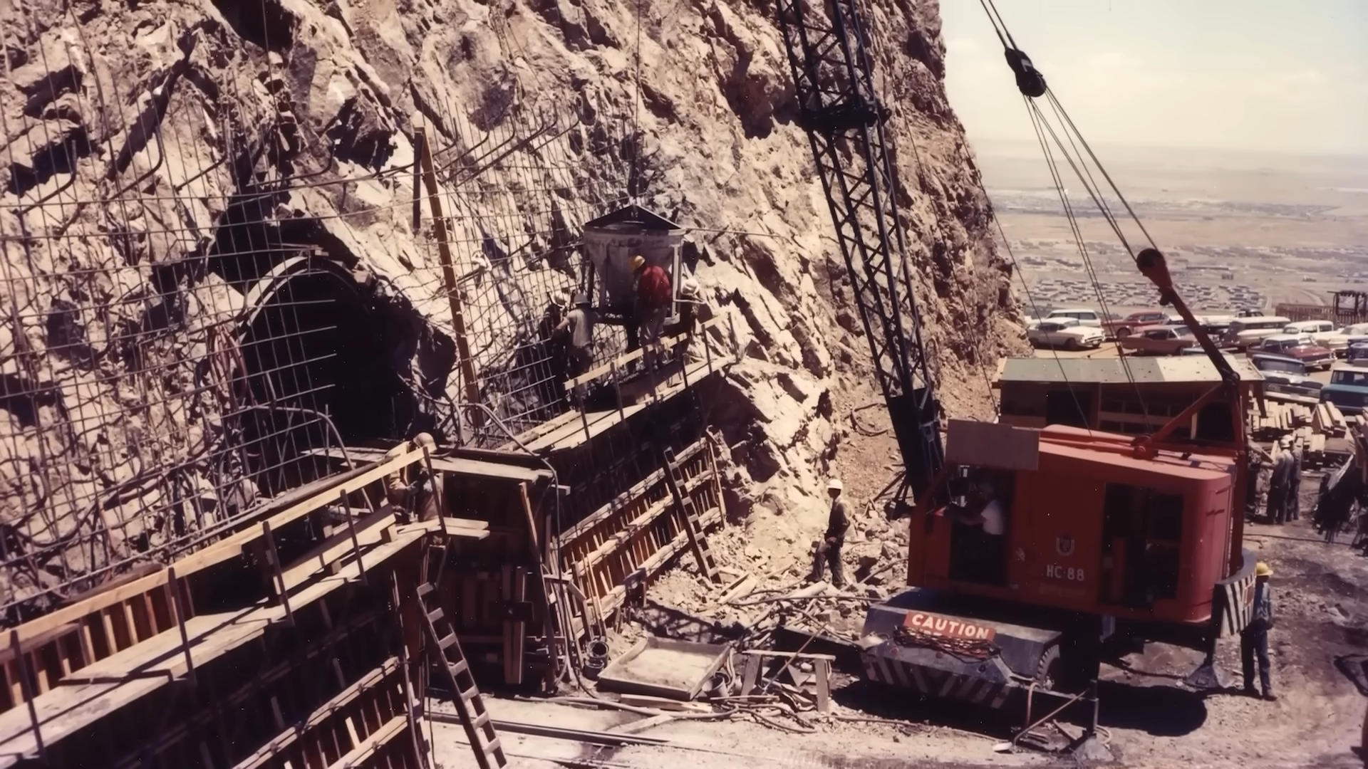 America built a city inside a mountain