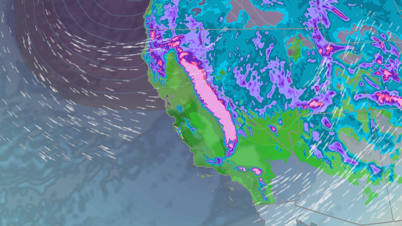 California Storm With Feet Of Sierra Snow, Avalanche Risk, Locally ...