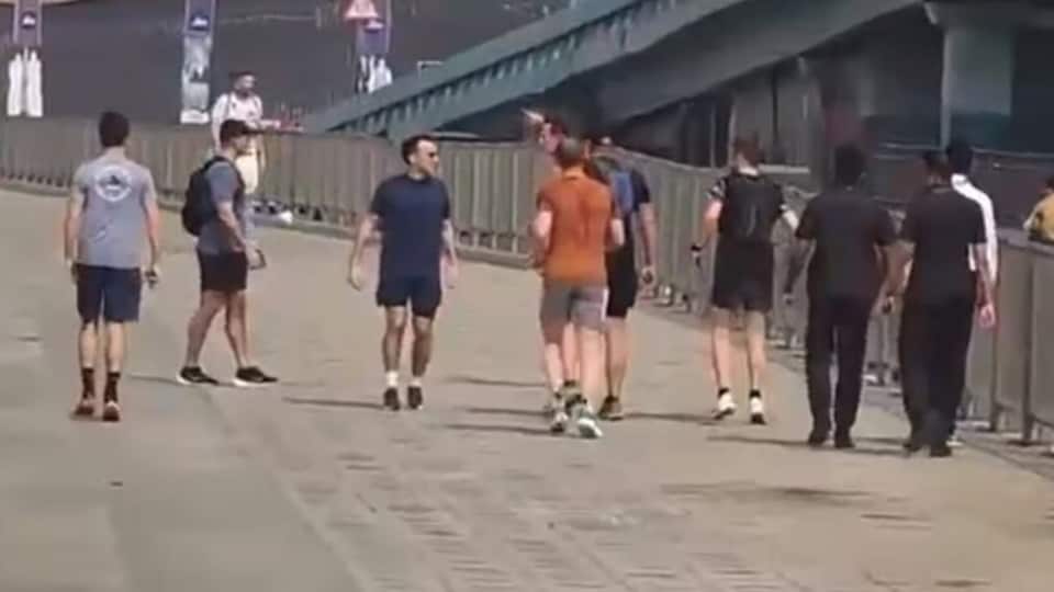 French President Emmanuel Macron starts India visit with early morning ...