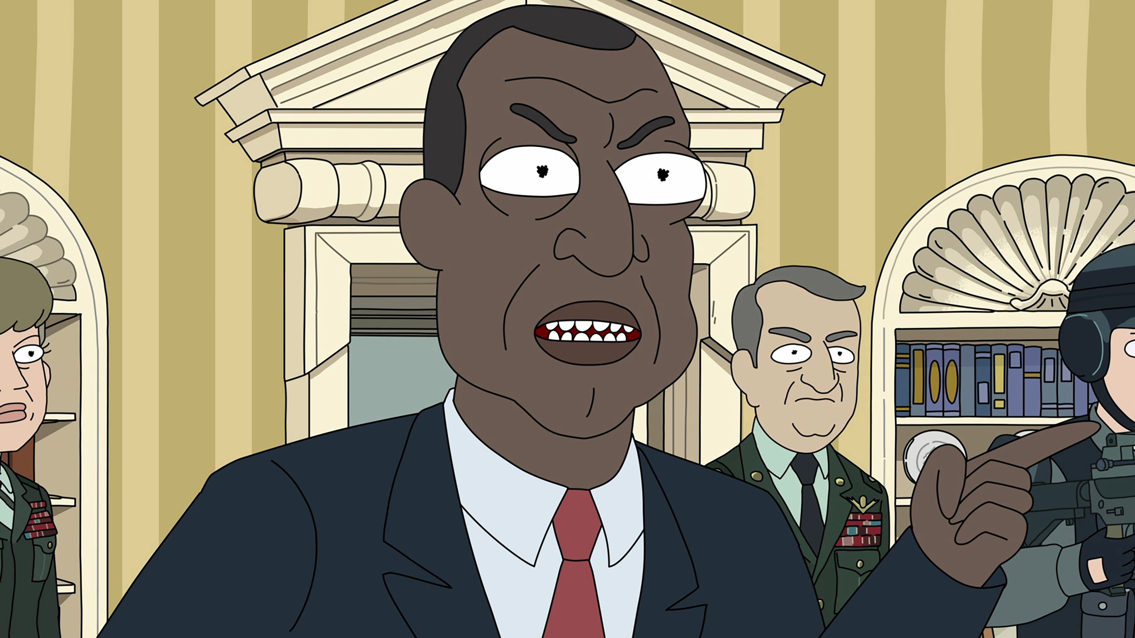 President Curtis' 2026 return in Rick & Morty's new spinoff series ...