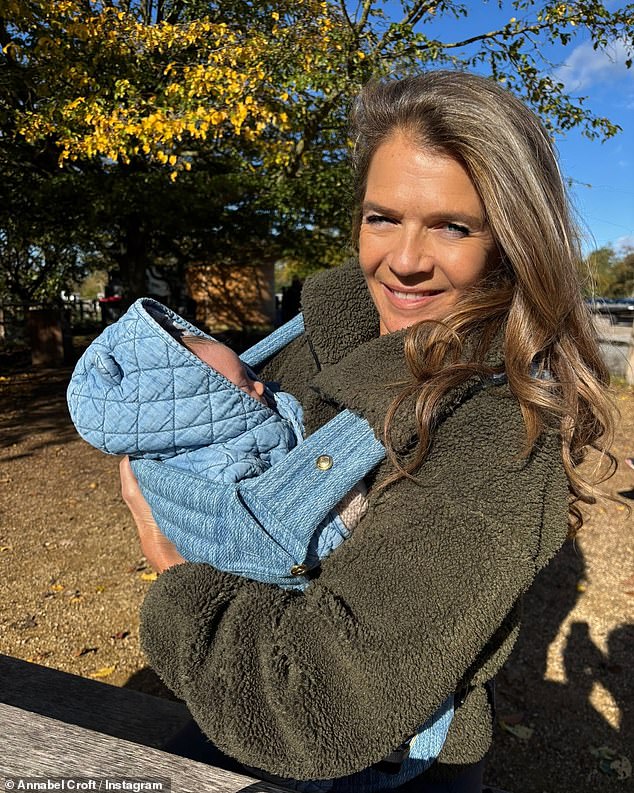 Annabel Croft, 59, to become a grandmother for second time as son ...