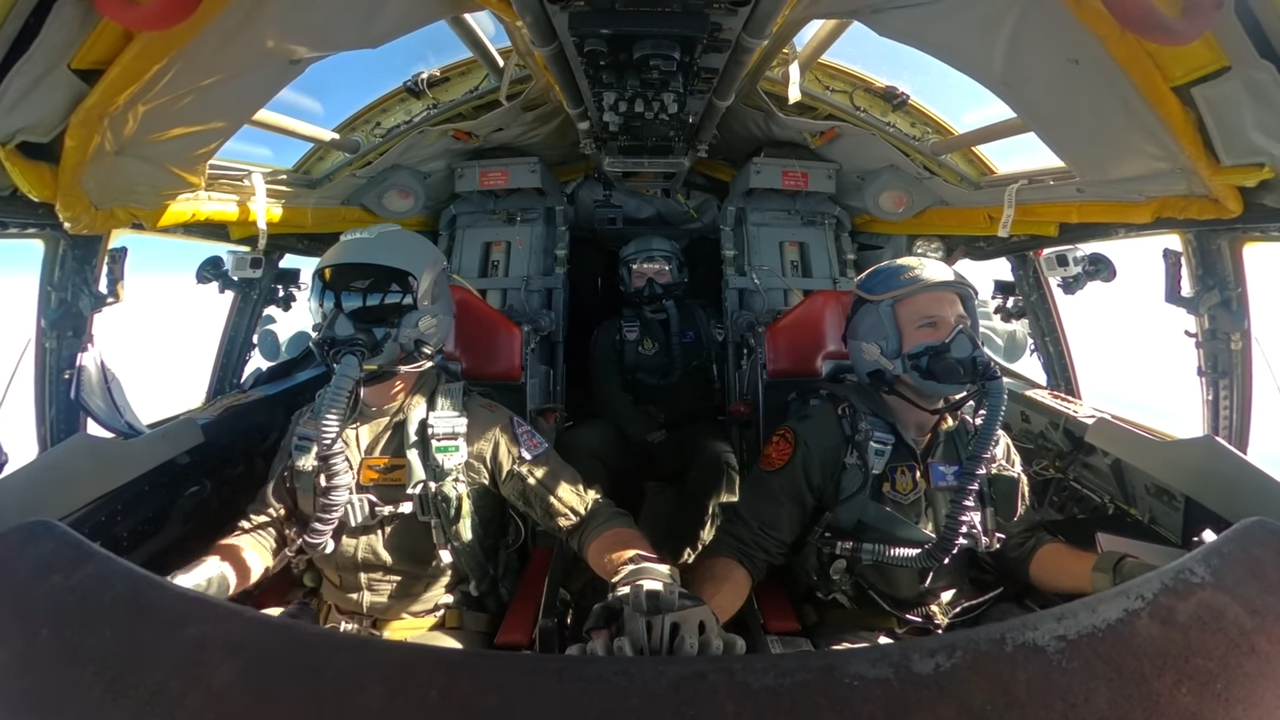 Watch inside the cockpit of the most dangerous bomber ever built