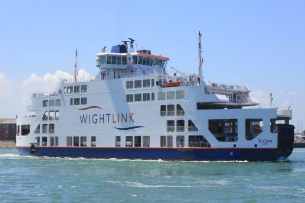 Wightlink ferry cancellations as port and vessel damaged during 'heavy ...