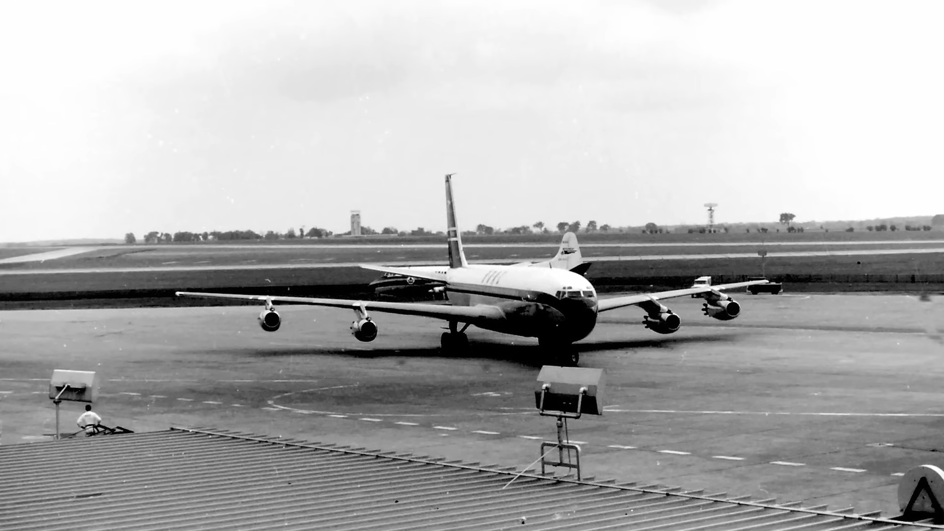 For 60 years planes taxied around tombstones