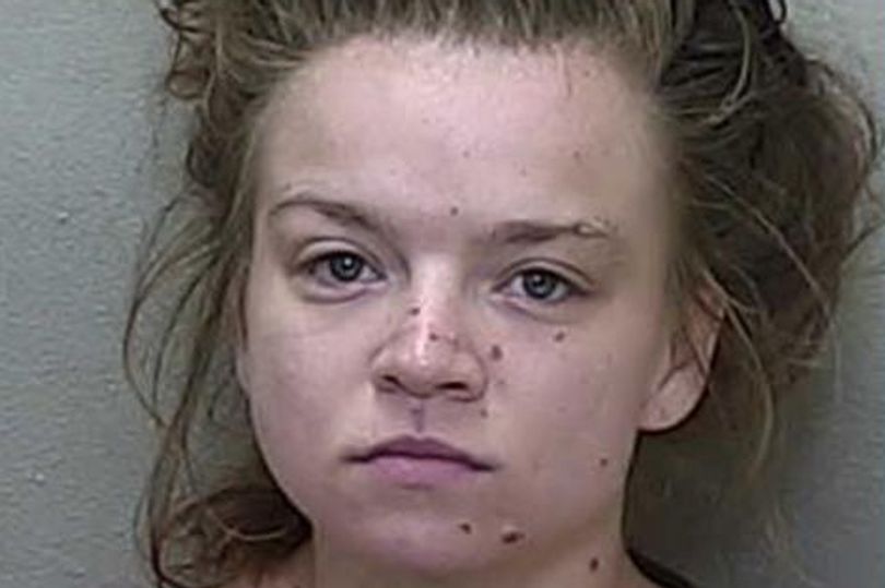 Handcuffed woman caught on video pulling out gun and shooting Florida ...