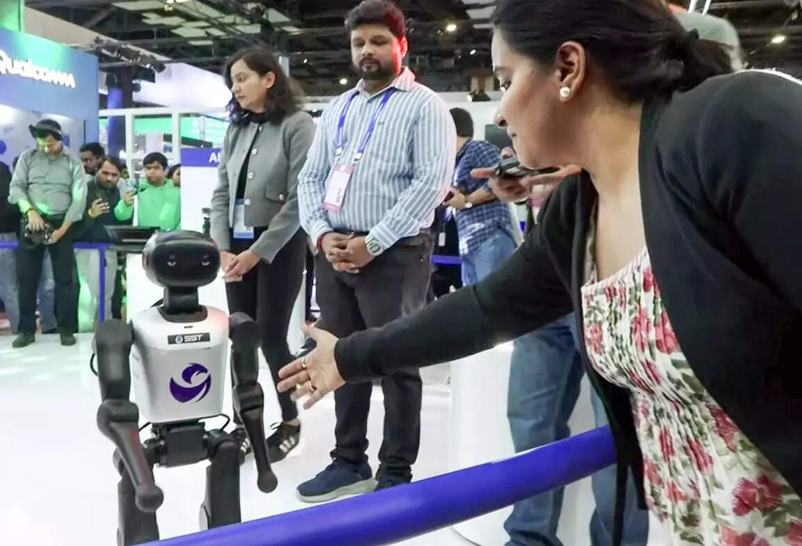 Qualcomm showcases humanoid robotics at AI Impact Summit