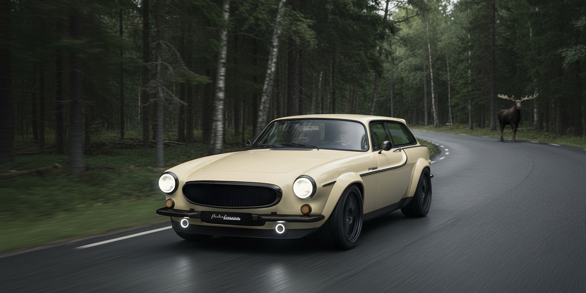 This New Volvo P1800 Restomod Is for the Longroof Lovers