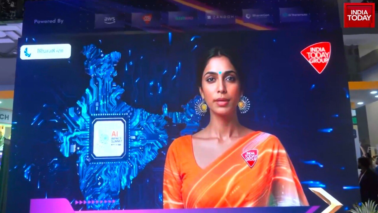 India Today Group unveils AI anchor Sutra at AI Impact Summit