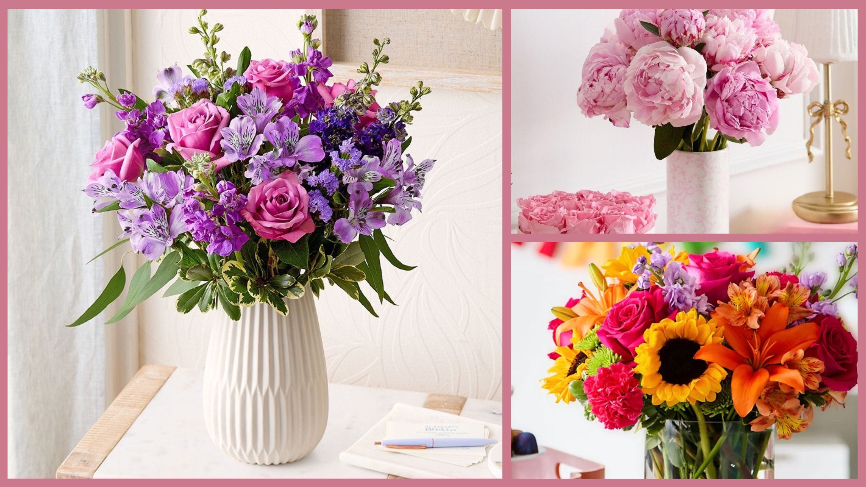 Send a loved one a surprise from a popular flower delivery service