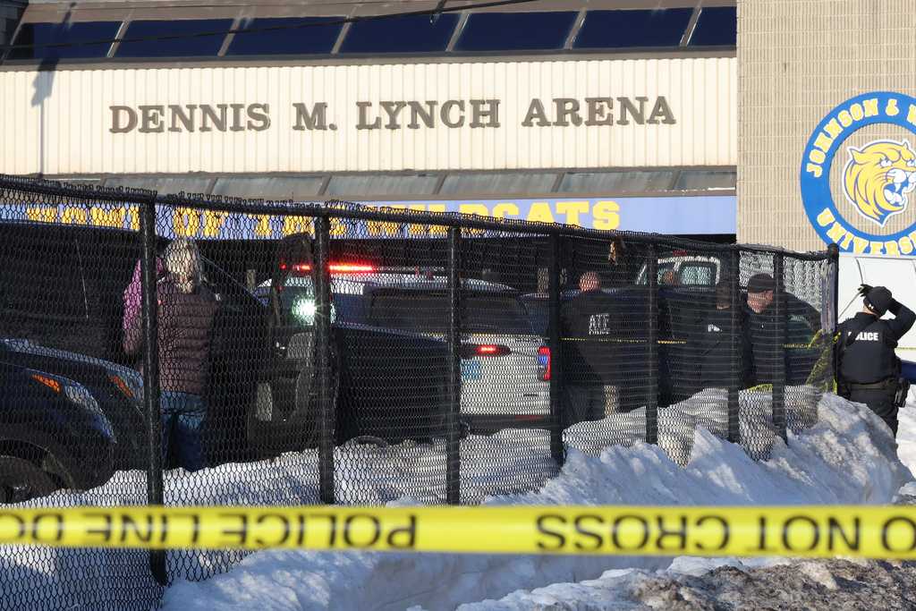 Rhode Island hockey rink shooting victims are shooter's son, boy's ...