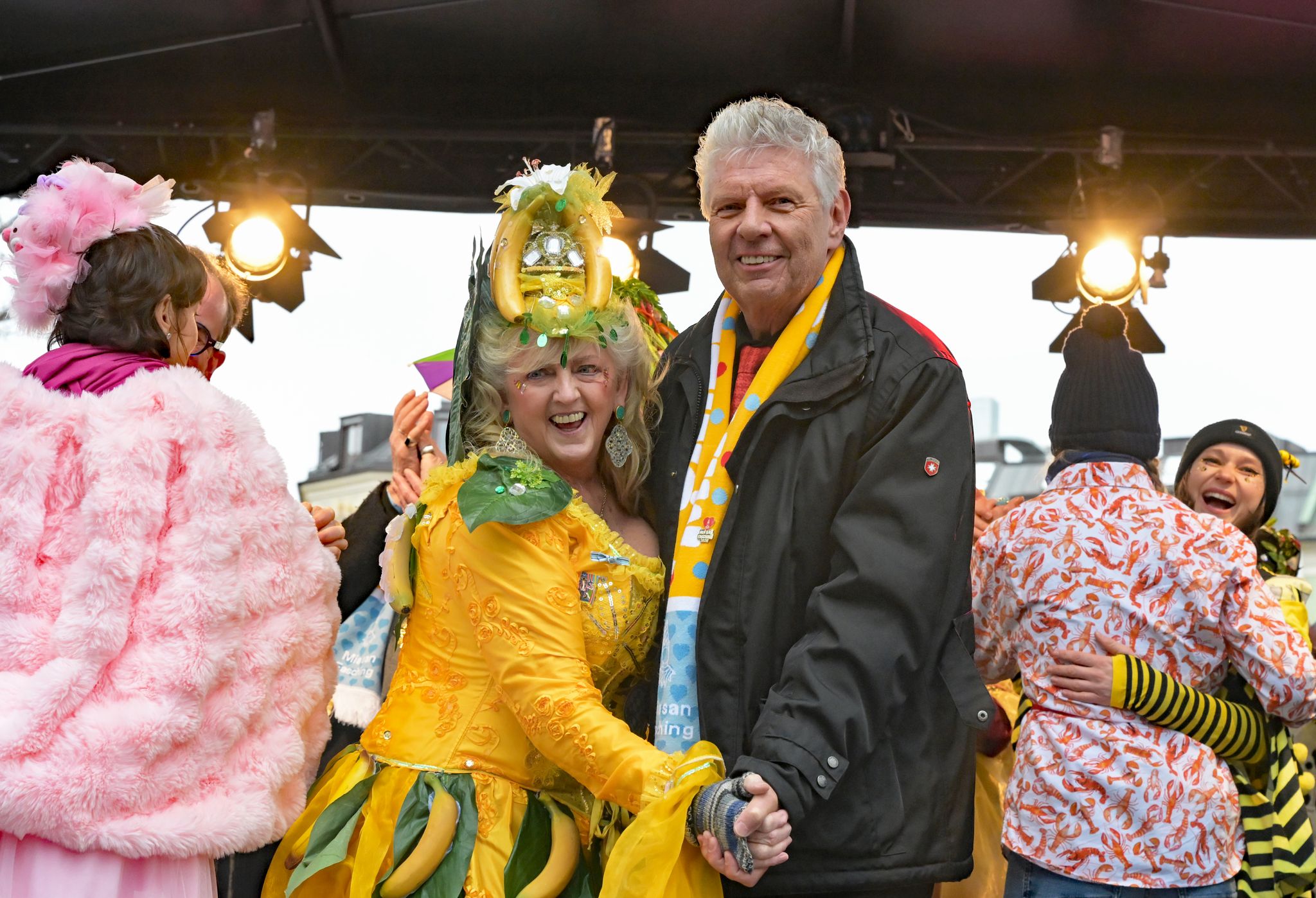 Münchner Fasching mit letztem Tanz der Marktfrauen