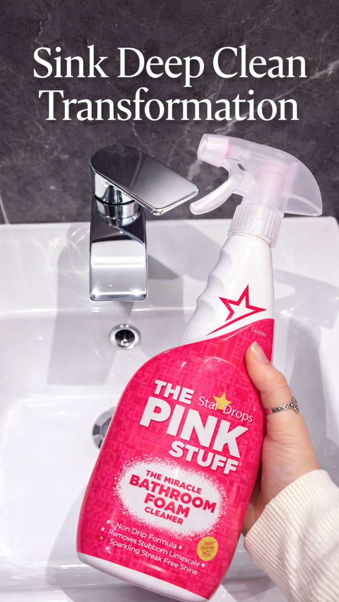 Sink deep clean transformation