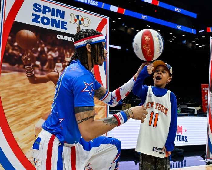 A century of showmanship: Harlem Globetrotters wow Barclays Center at ...