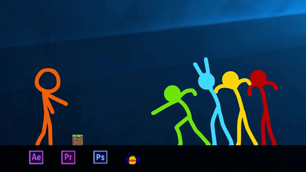 Nether rediscovery: Stick figures return to the flames
