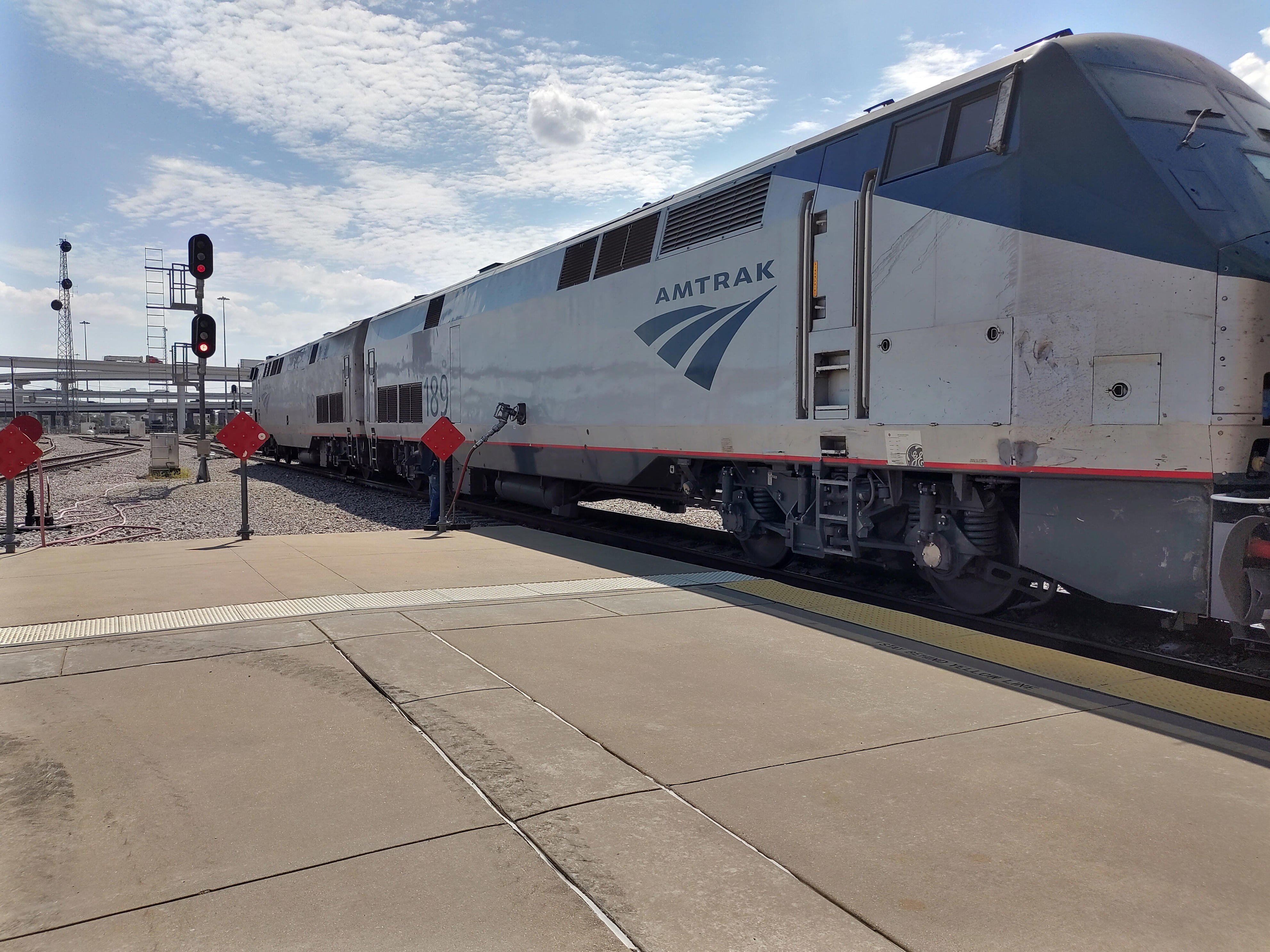 I spent 60 hours traveling on Amtrak trains from New York to Texas ...