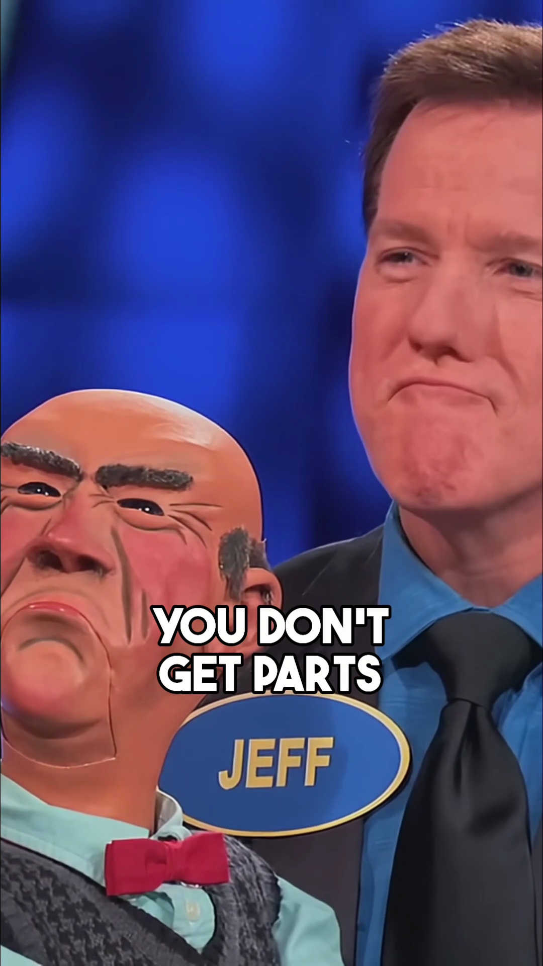 Jeff Dunham lets his dummy loose on Steve Harvey on Celebrity Family Feud