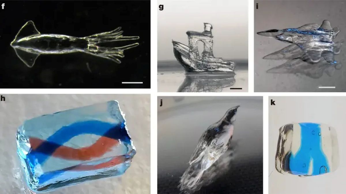 New holographic 3D printer creates solid objects in under a second