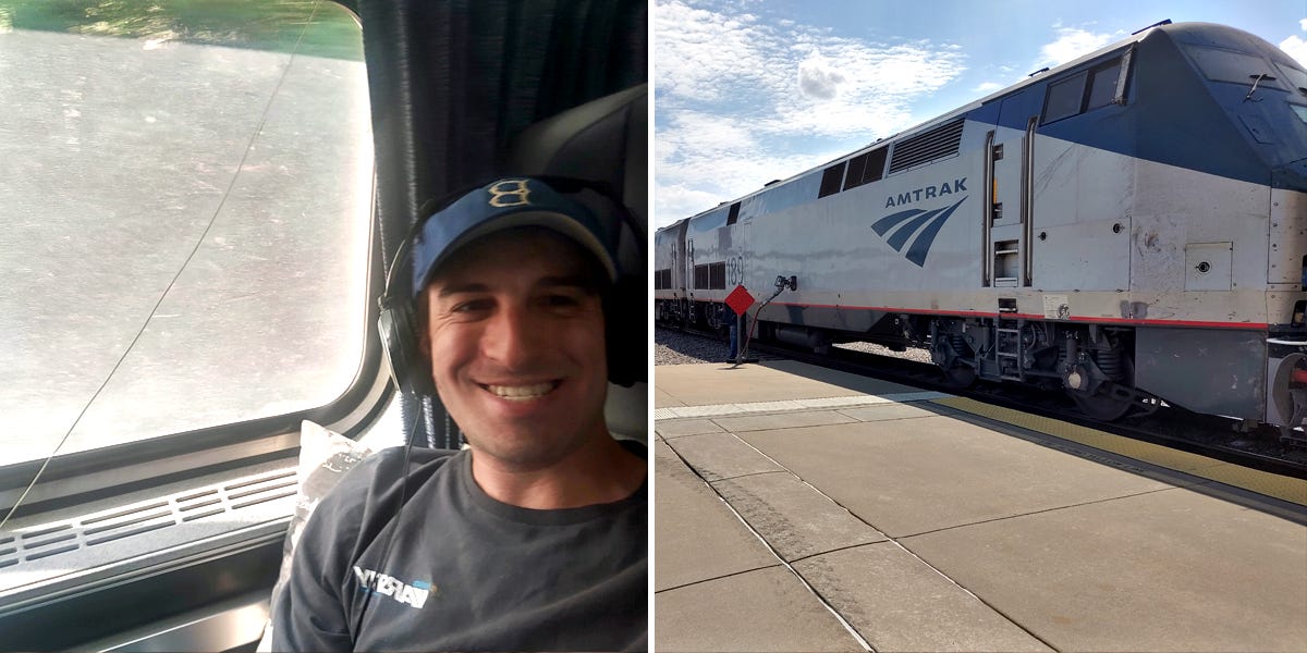 I spent 60 hours traveling on Amtrak trains from New York to Texas ...