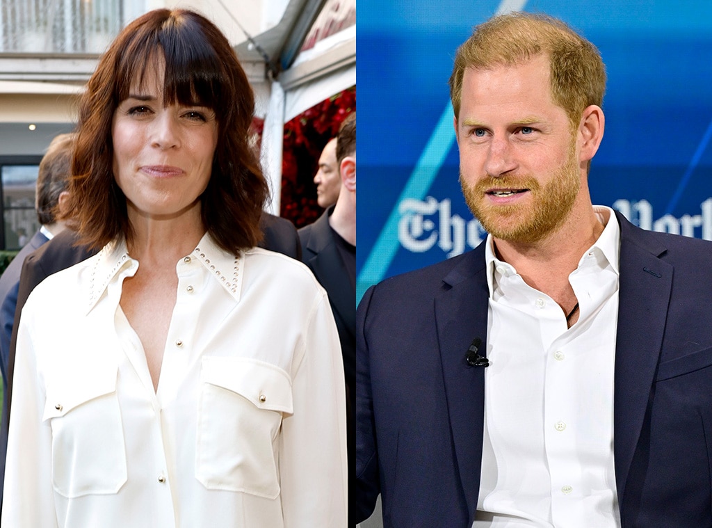 Scream's Neve Campbell sets record straight on Prince Harry "date"