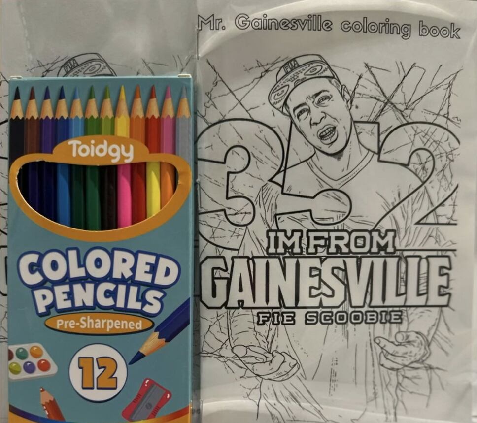Gainesville rapper debuts coloring book celebrating his hometown