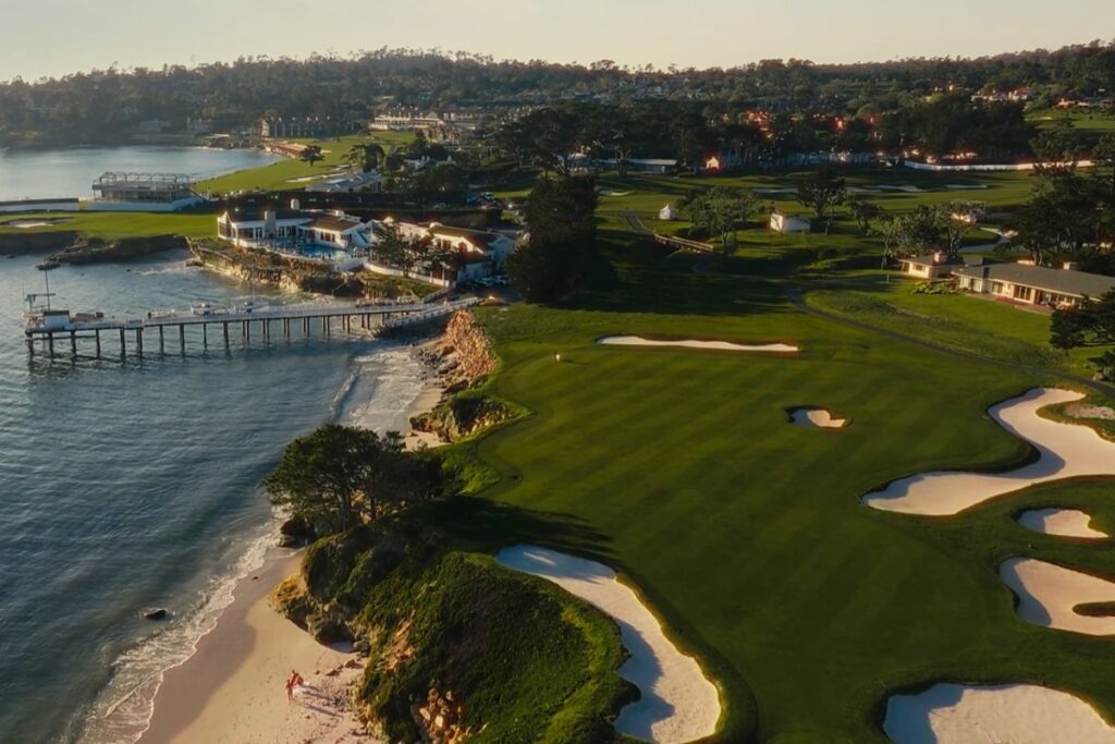 Daily view of Pebble Beach’s 14th comes with a $45 million price tag