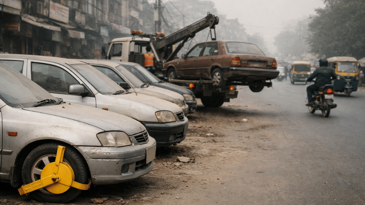 Delhi to seize and scrap old petrol and diesel vehicles