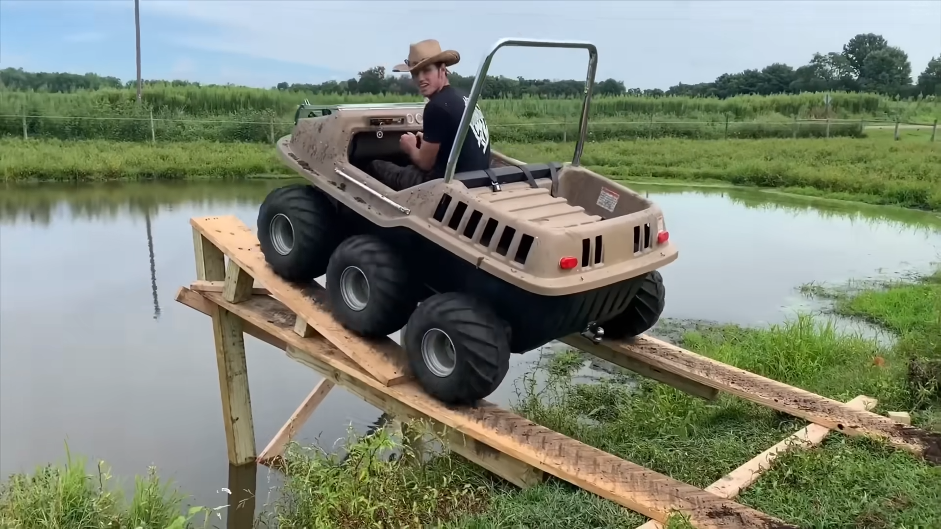 We took it too far this time... I jumped from massive ramp