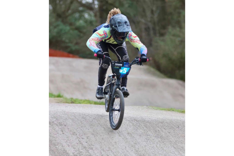 Relief as stolen BMX returned to athlete after thief smashed through ...