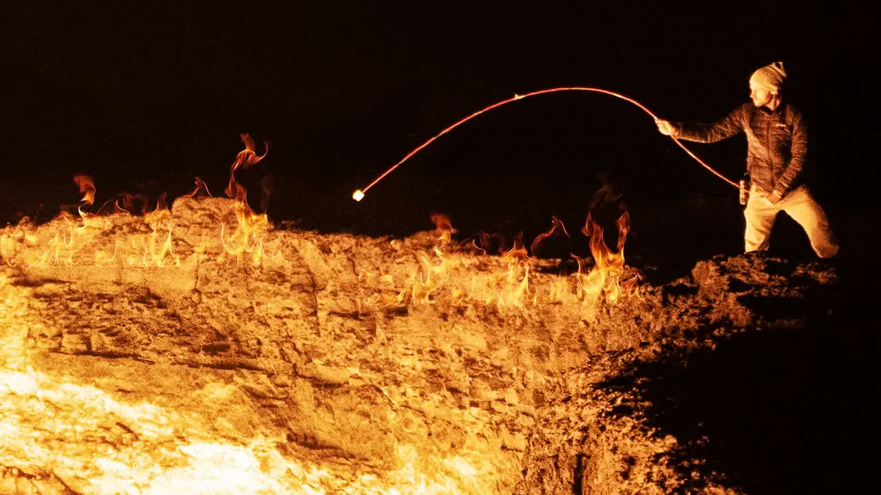 This is the closest I’ve been to real hell – roasting marshmallows over ...
