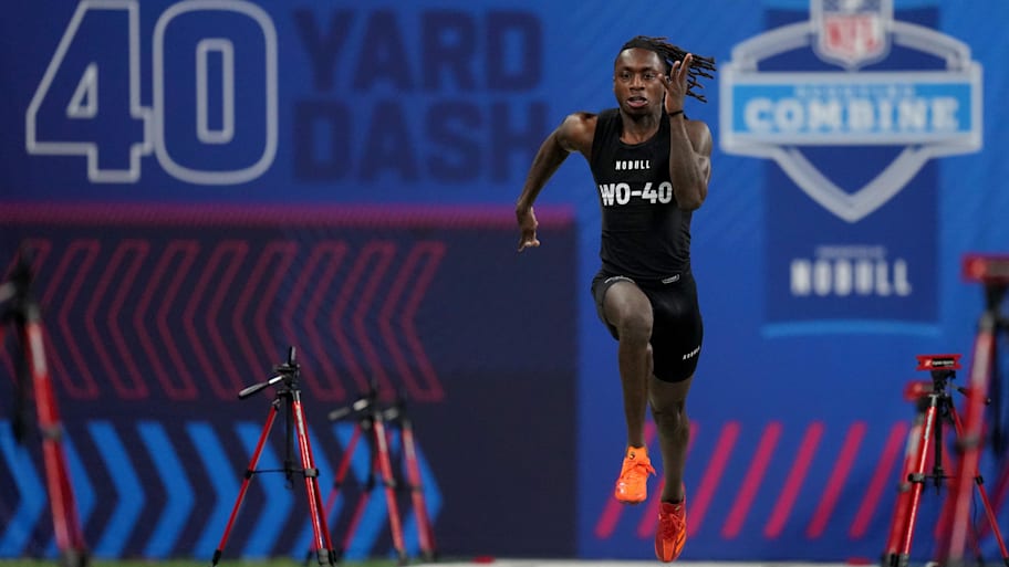 The 10 fastest 40-yard dash times in NFL Combine history