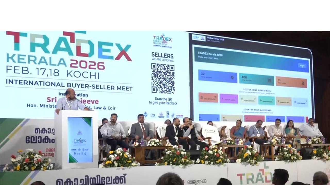 Tradex Kerala 2026 opens global markets for state's MSME products