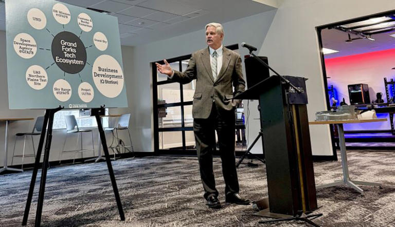 Hoeven secures $100M for Grand Forks aerospace, defense technology